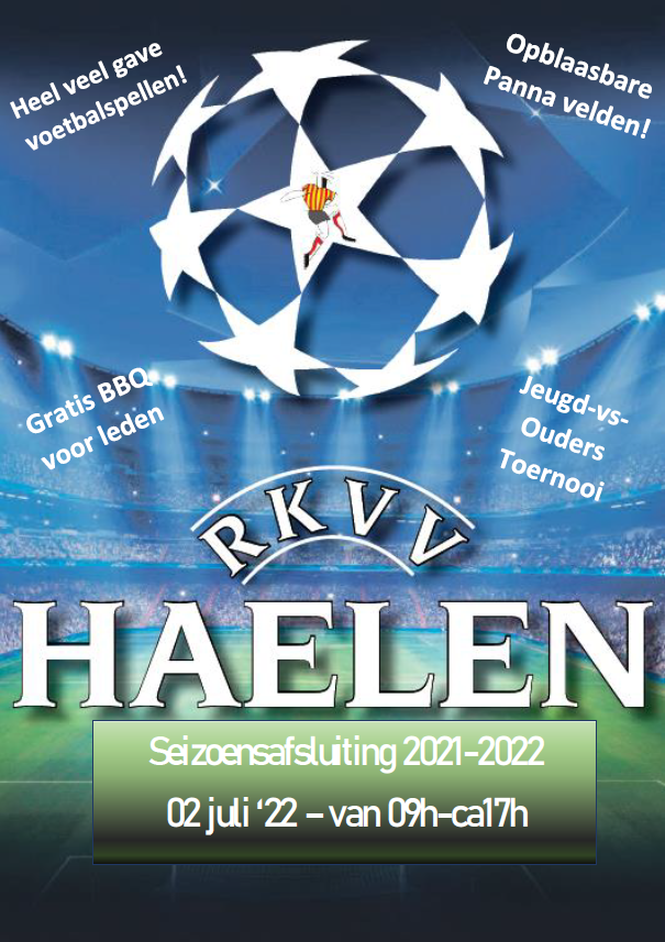Seizoenafsluiting RKVV Haelen 2022 | RKVV Haelen